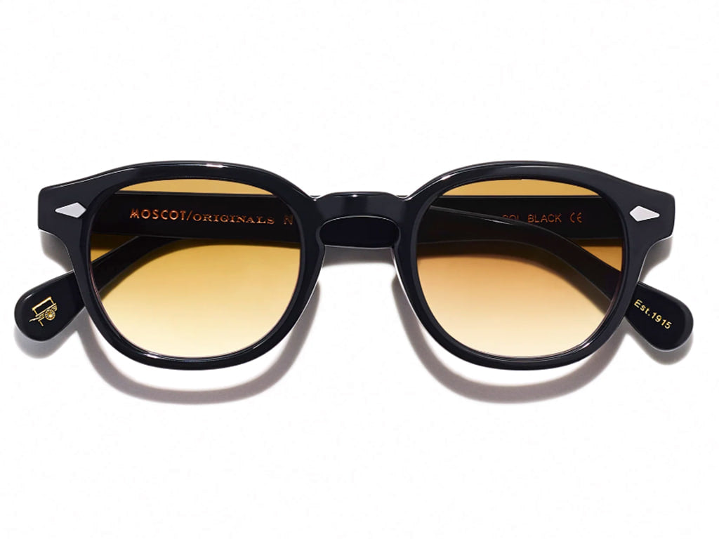 Moscot LEMTOSH SUN 0200-TKBLACK CHESTNUT FADE LNS 46 – shadesoptics.com