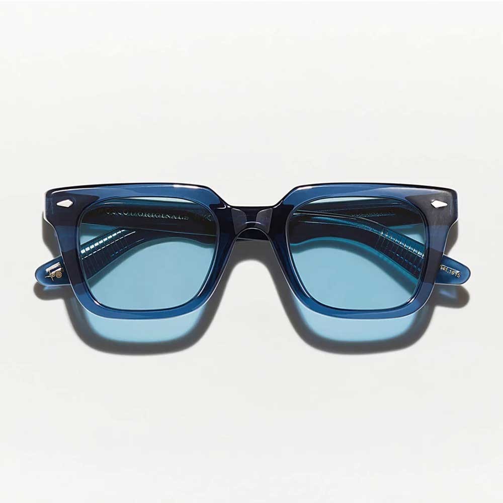 Moscot Grober Sun 1400-TDNAVY CELEBRITY BLUE LENSES – shadesoptics.com